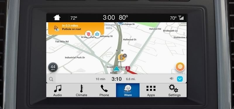 Waze Is Now Available on Ford SYNC 3